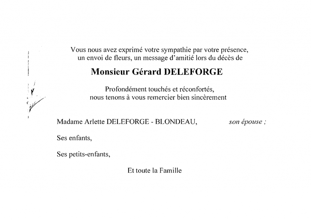 Monsieur Gérard DELEFORGE – pompesfunebresmarbreriehamy